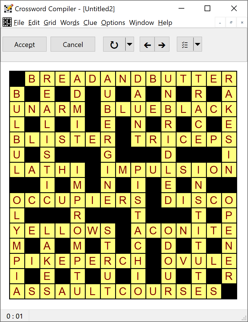 Crossword Compiler: Features